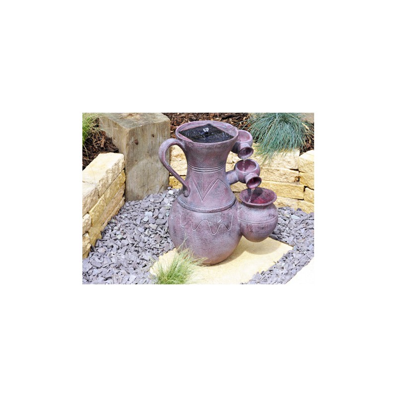 Solar garden fountain Water pitcher | Strade Garden