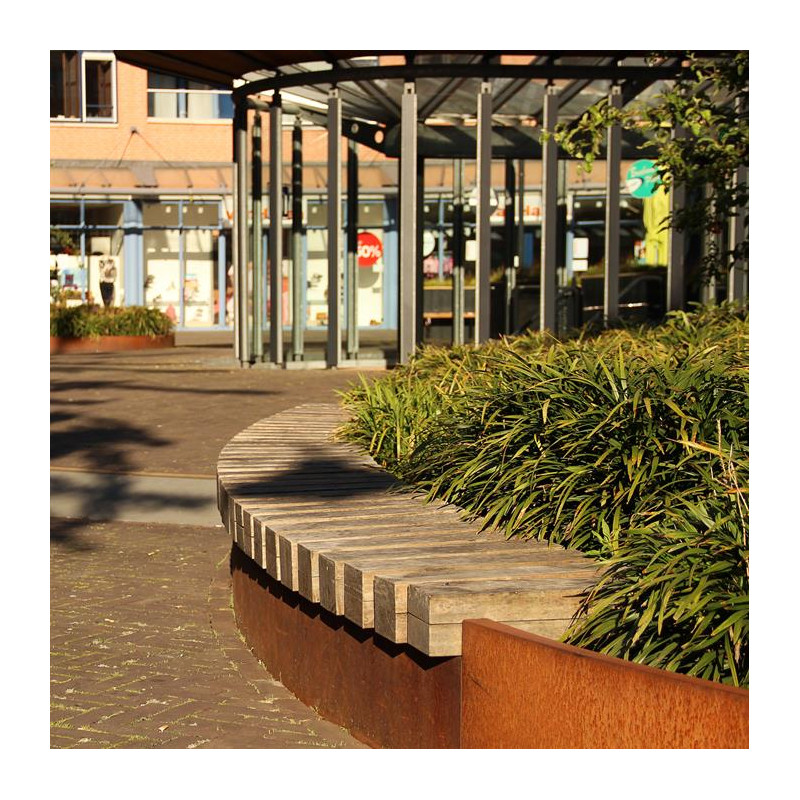 500x500x600mm Retaining wall, outer curve CRCO3.600.500 | Strade Garden